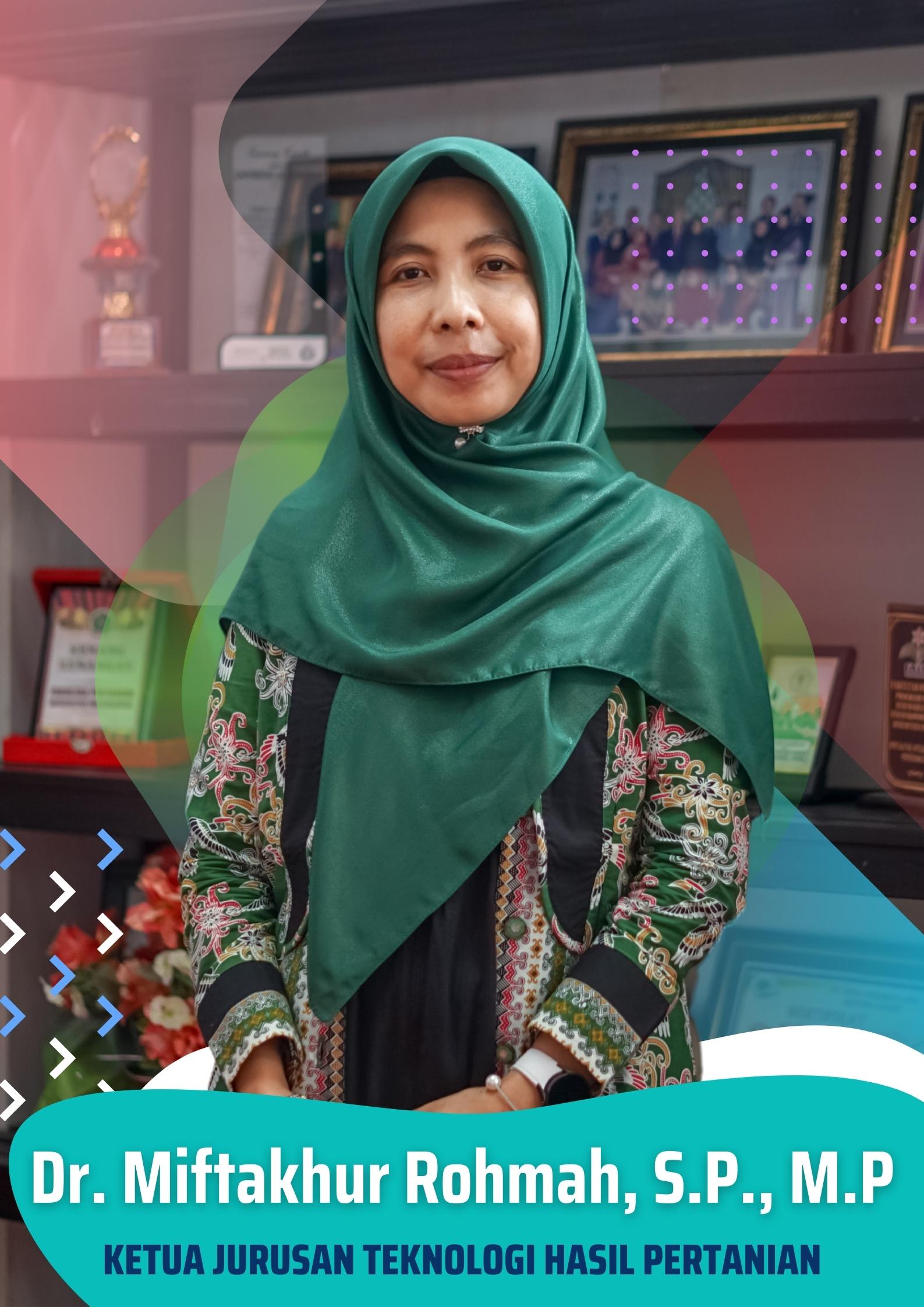 Jurusan Teknologi Hasil Pertanian – Agricultural Product Technology